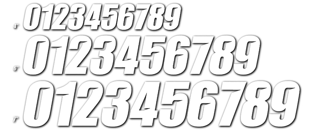 Slash Series Numbers – MOTOSTYLEONLINE